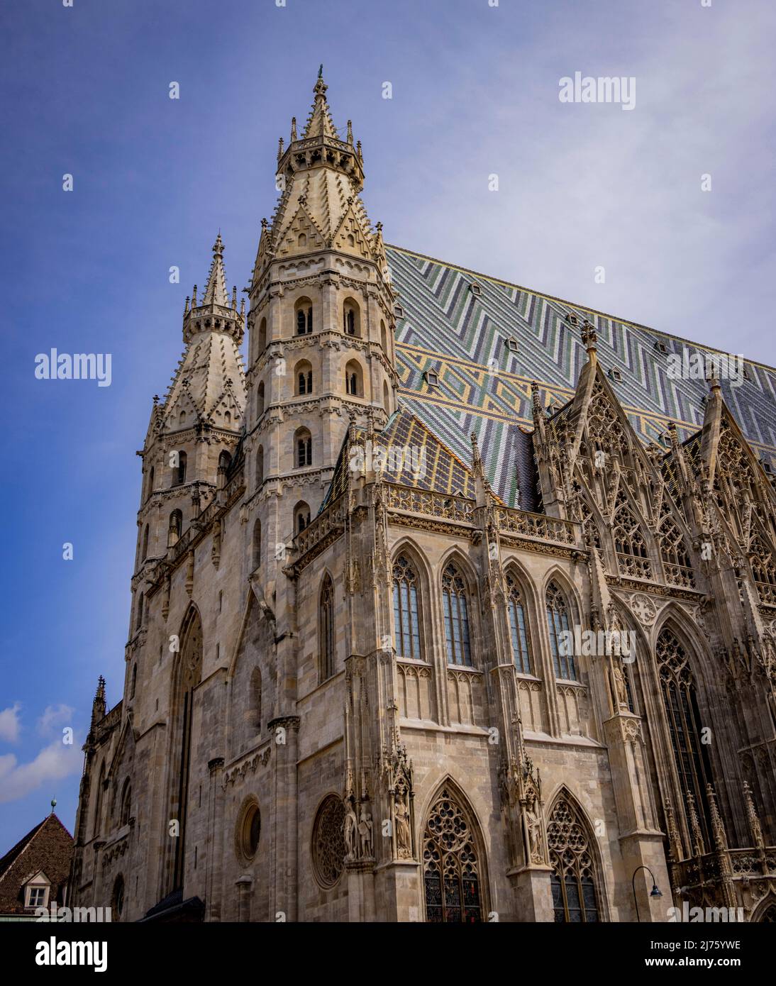Cathedral St Stephan in Vienna called Stephansdom in the city center ...