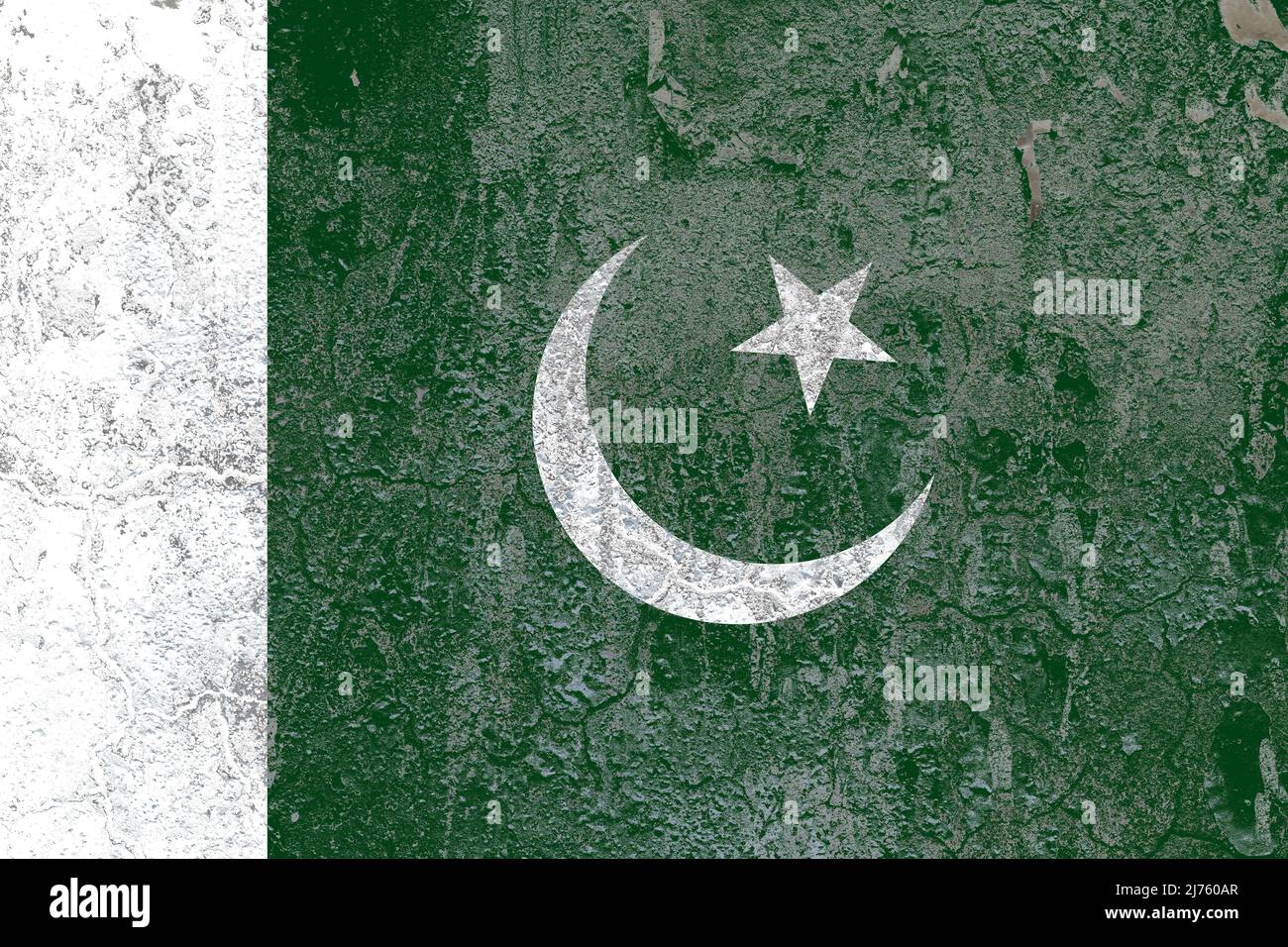 Old pakistan flag hi-res stock photography and images - Alamy