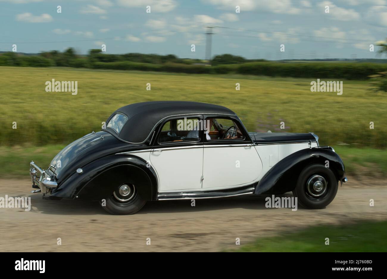 White riley sports car hi-res stock photography and images - Alamy