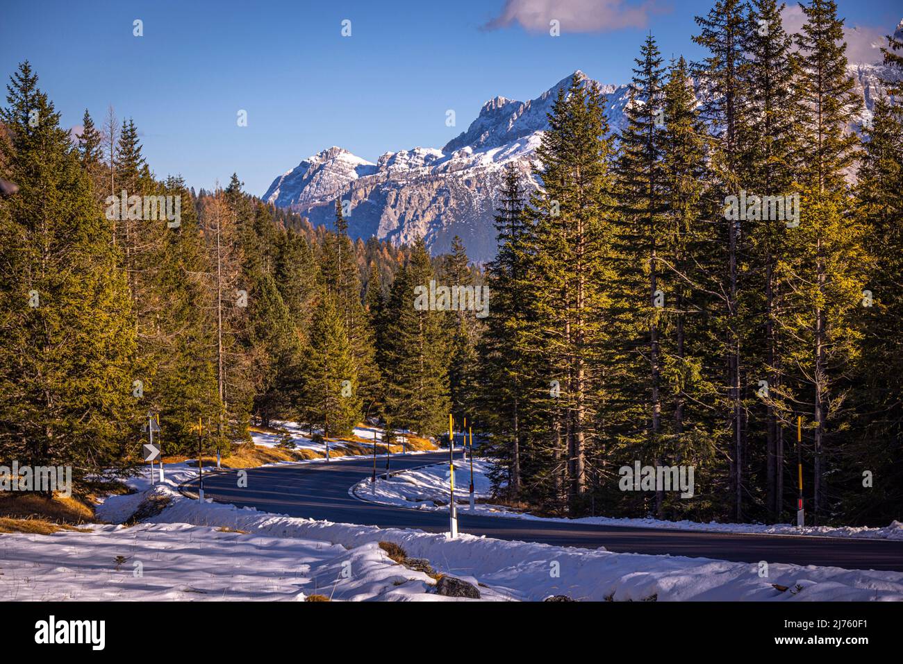 Nature Park Prags in the Italian Alps of South Tyrol Stock Photo - Alamy