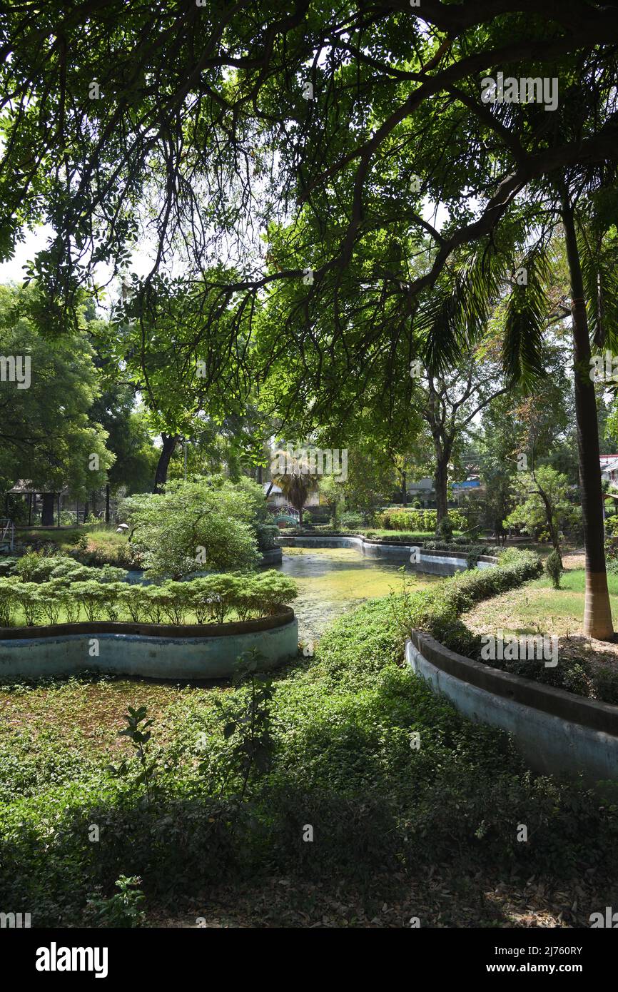 Boating area of the Nana Rao Park or Company Bagh (formerly Memorial ...