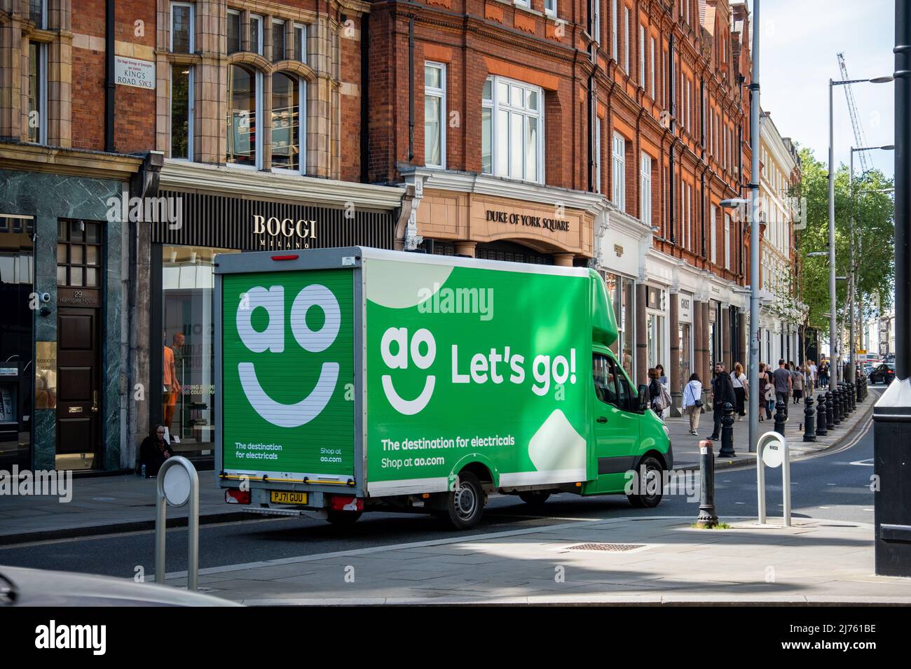 Ao delivery truck hi-res stock photography and images - Alamy