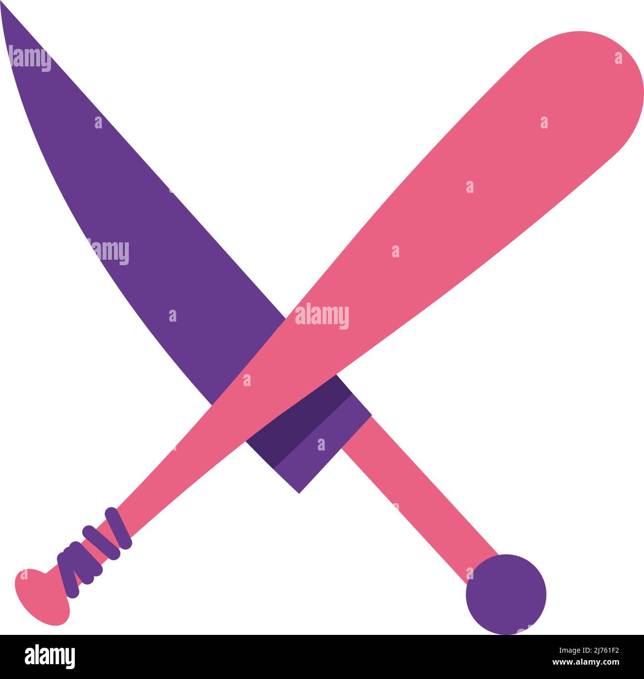 Realistic illustration baseball bat vector hi-res stock photography and ...