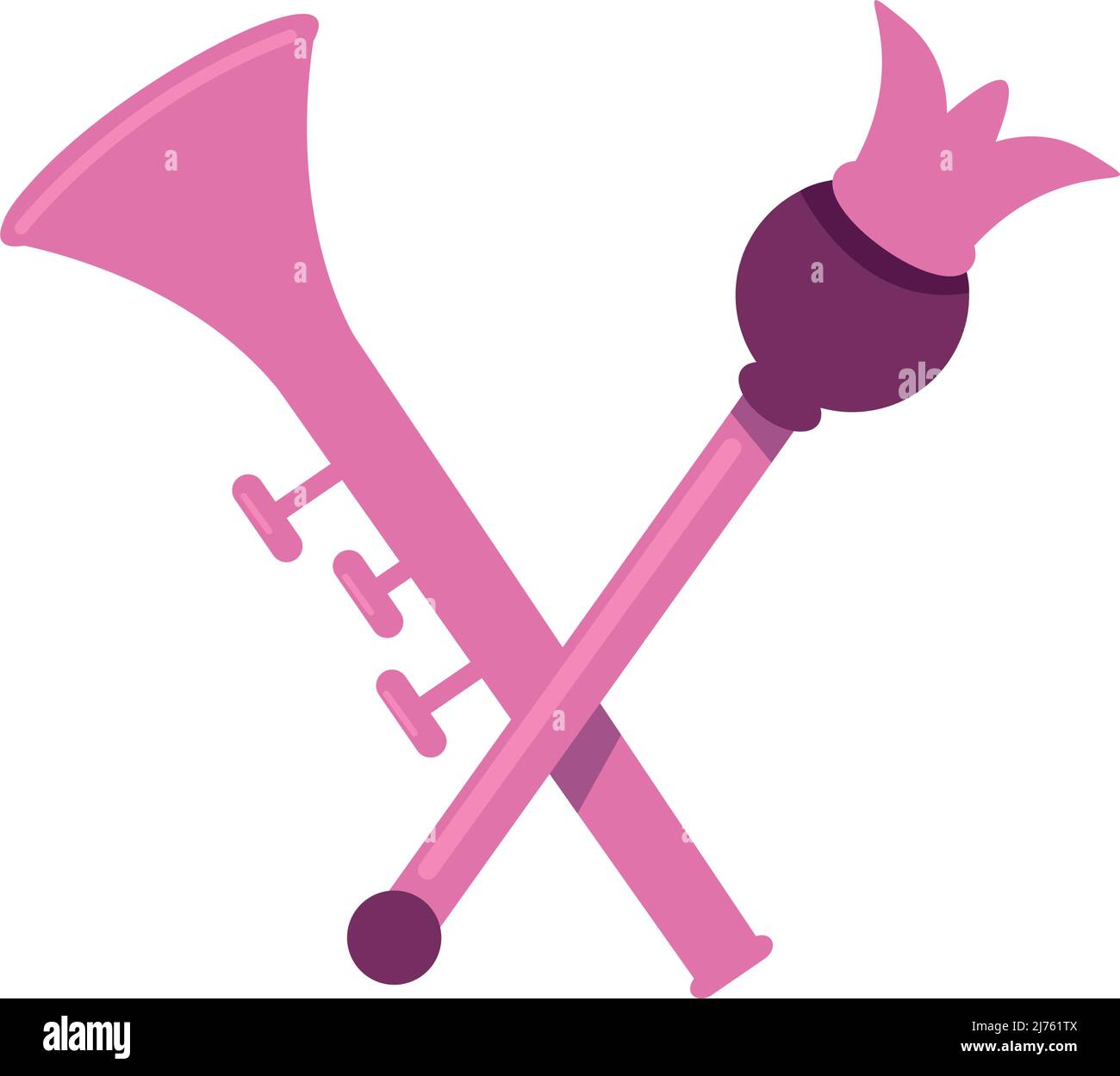 Jester flute Stock Vector Images - Alamy