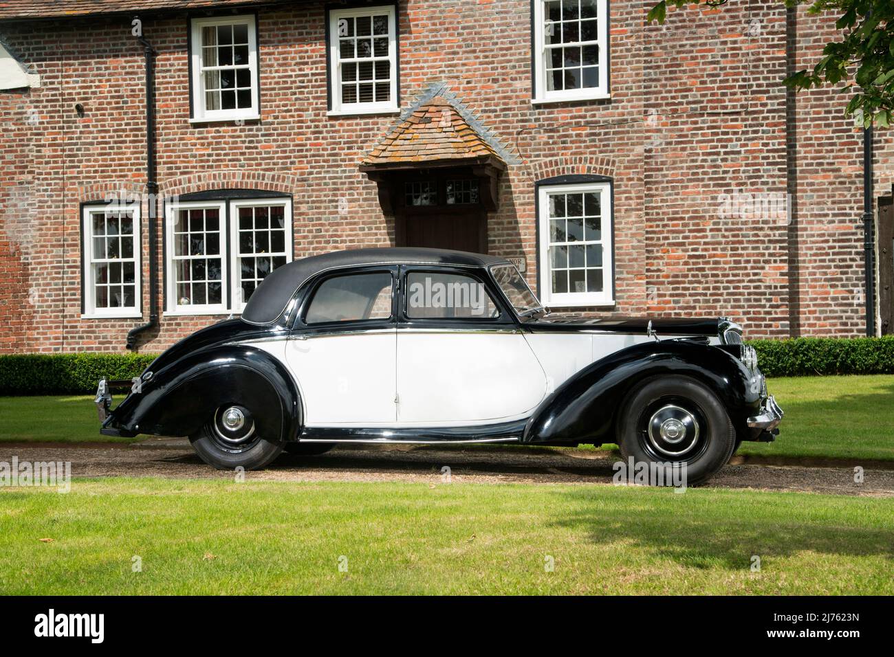 1954 Riley RME Classic British sports saloon car Stock Photo - Alamy