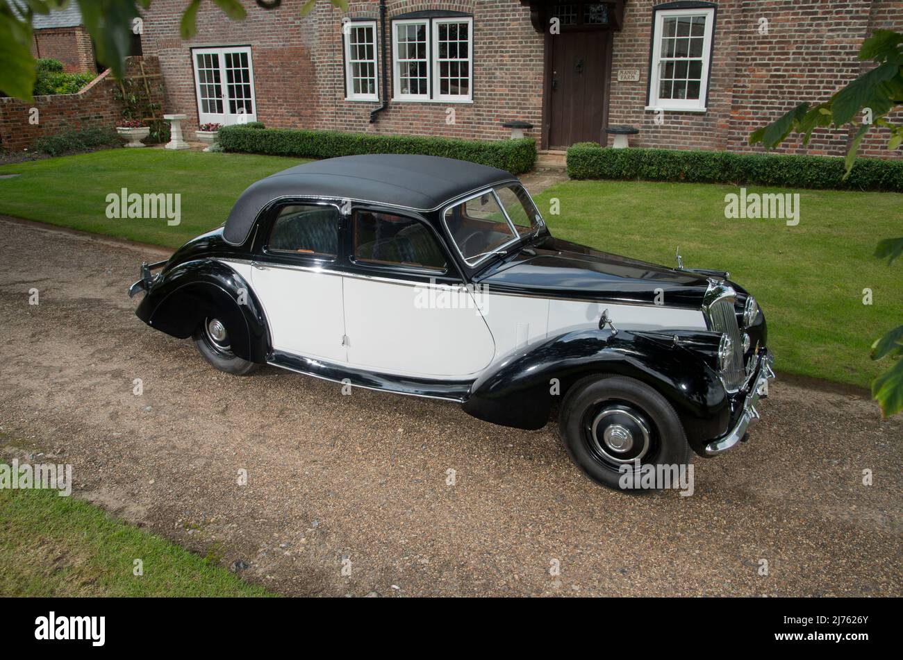 1954 Riley RME Classic British sports saloon car Stock Photo - Alamy