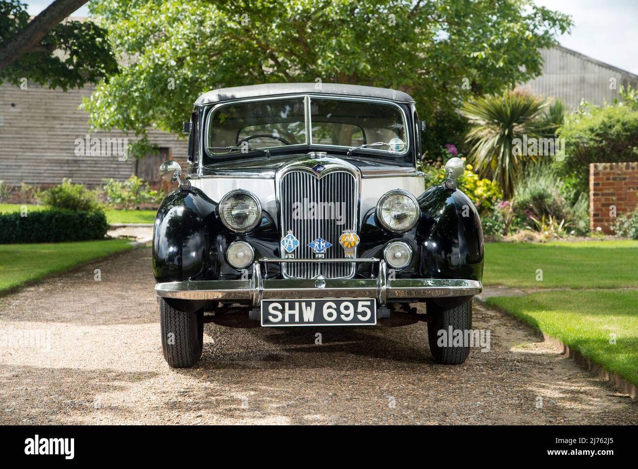 White riley sports car hi-res stock photography and images - Alamy
