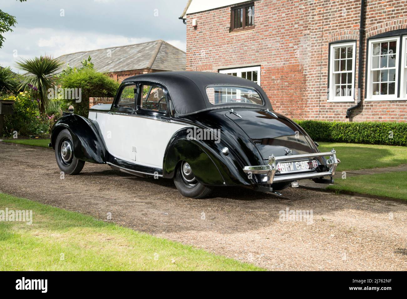 1954 Riley RME Classic British sports saloon car Stock Photo - Alamy