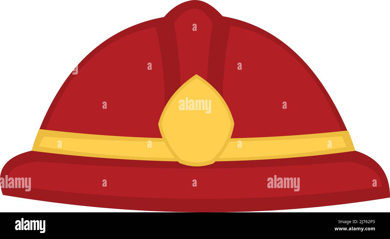 Vector illustration of a firefighter hat Stock Vector Image & Art - Alamy