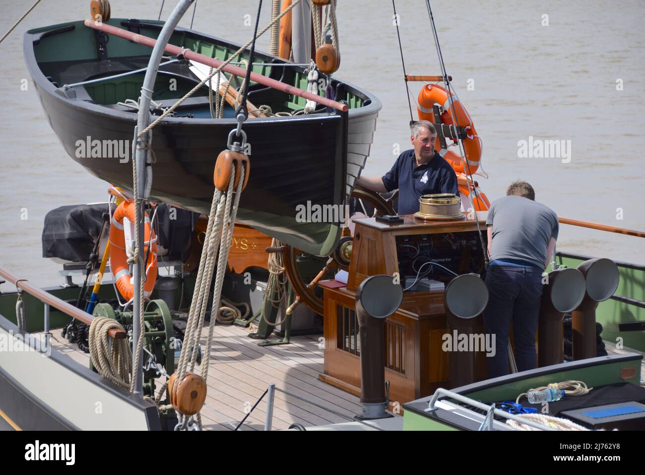 Gladys thames sailing barge hi-res stock photography and images - Alamy