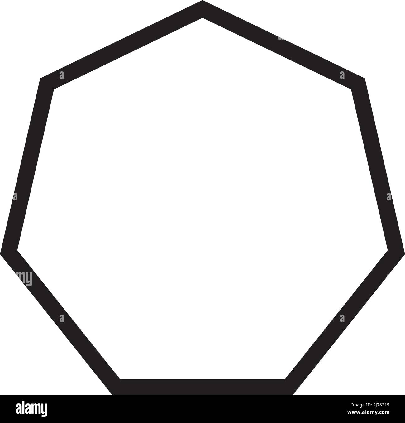 Heptagon symbol High Resolution Stock Photography and Images - Alamy