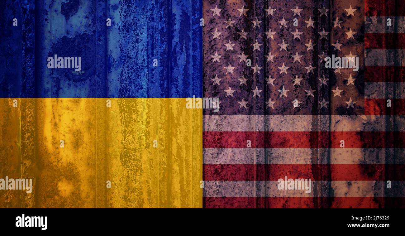 Usa ukraine flag hi-res stock photography and images - Alamy