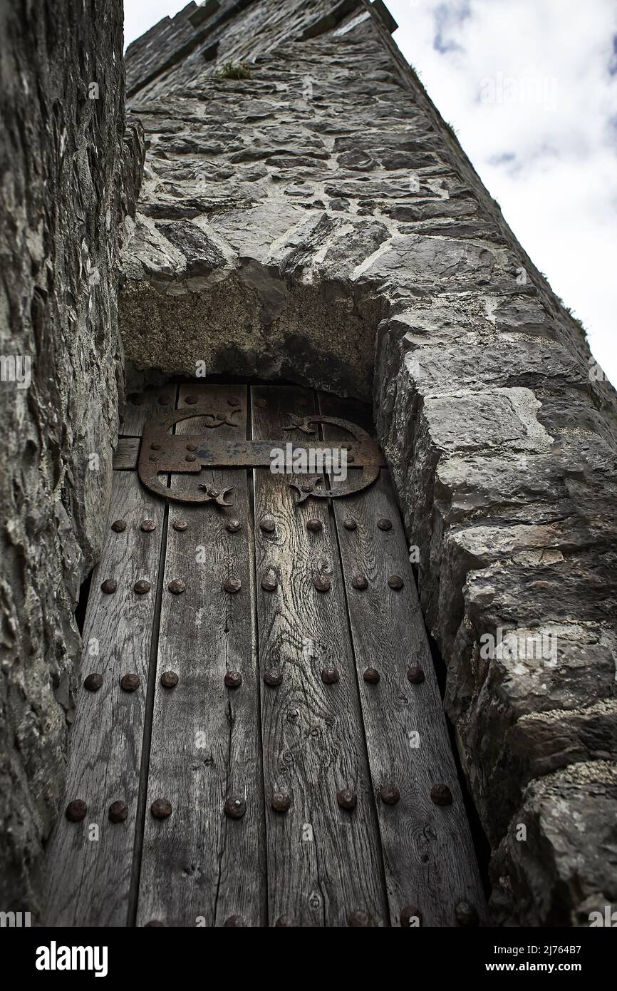 Outside door of Swords Castle Is A Historic building That Is Located in ...
