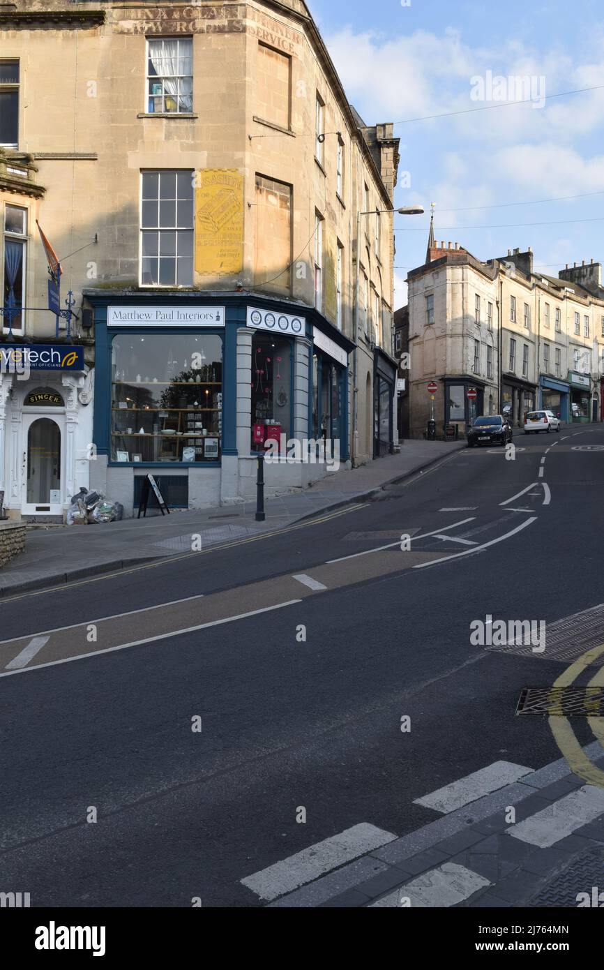 Bath Street, Frome, Somerset, England, UK Stock Photo - Alamy