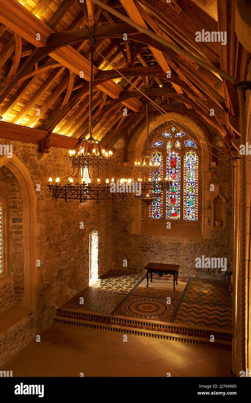 Old, medieval room of Swords Castle Is A Historic building That Is ...