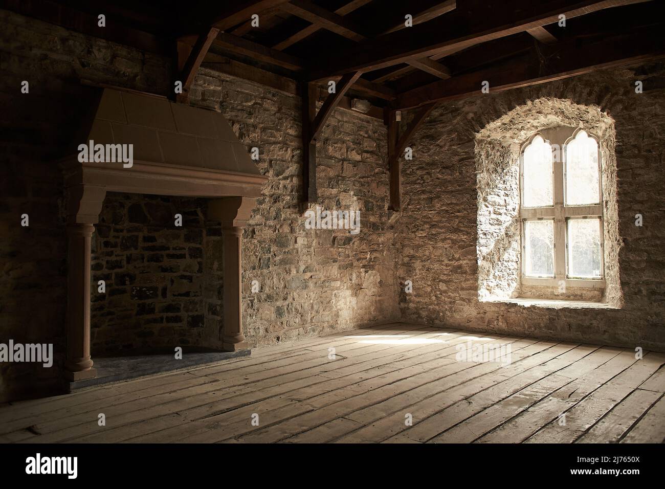 Old, medieval room of Swords Castle Is A Historic building That Is ...