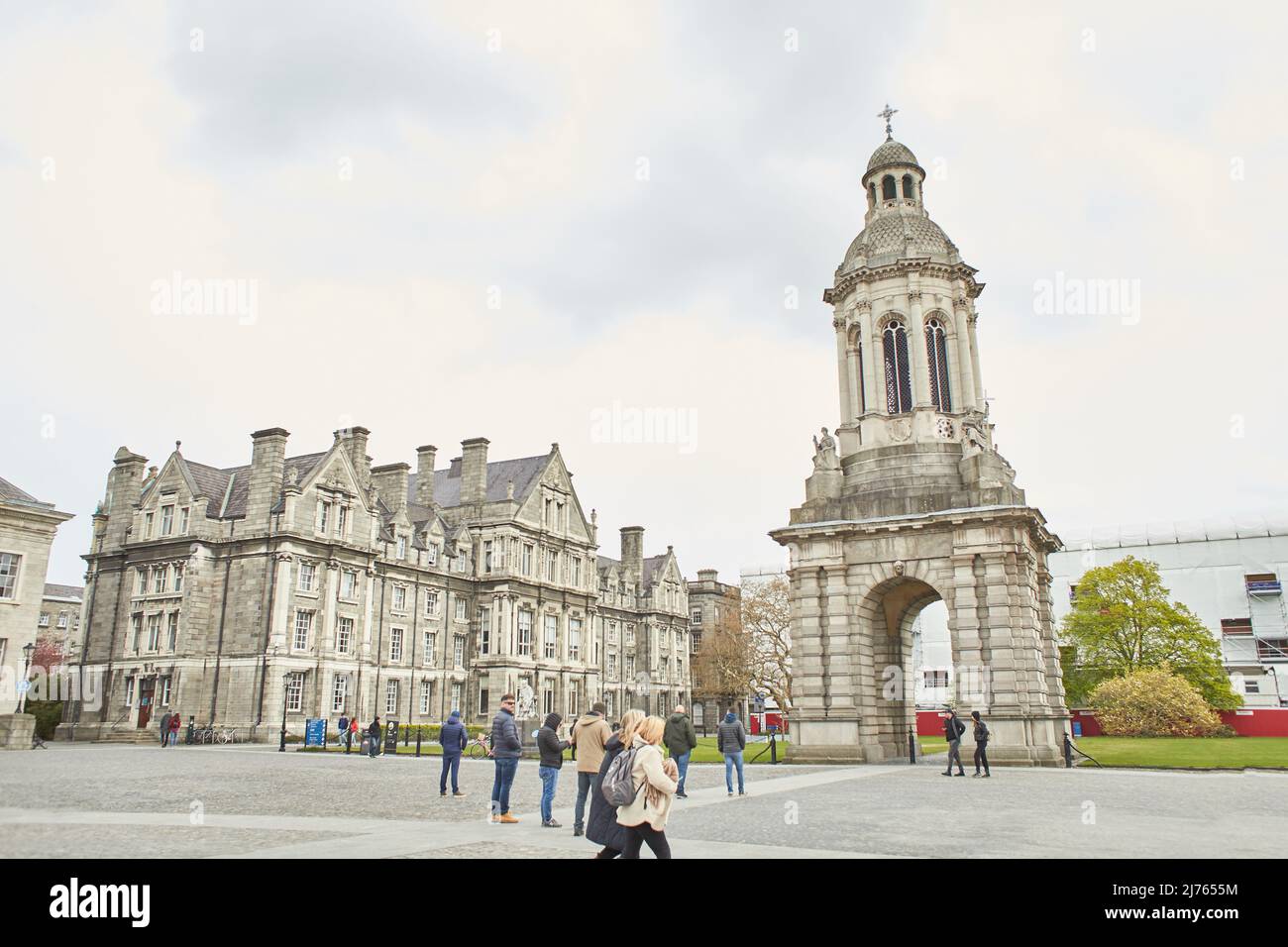 Dublin, Ireland - 04.10.2022: The Trinity College Dublin, the ...