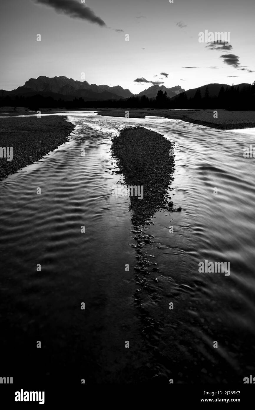 Light through water Black and White Stock Photos & Images - Alamy