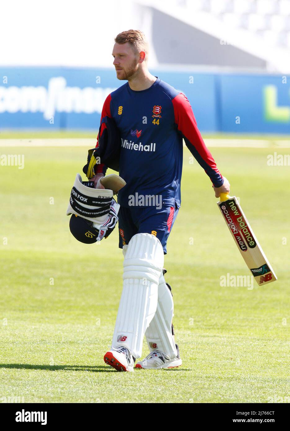 CHELMSFORD ENGLAND - MAY 06 :Essex's Jamie Porter during County ...