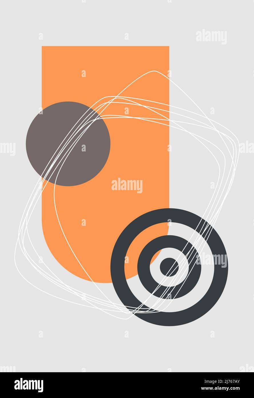 Geometric social art Stock Vector Images - Alamy