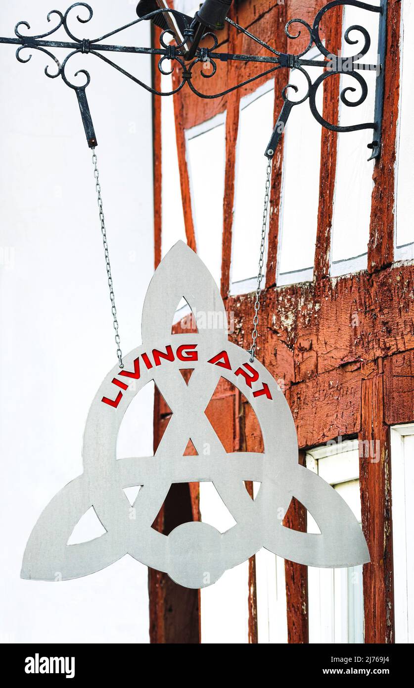 Europe, Germany, Hesse, city Herborn, historical old town, figurehead ...