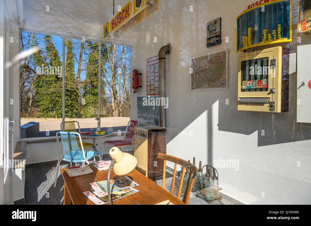 Germany, Bavaria, Upper Bavaria, Kochelsee region, Großweil, open-air ...