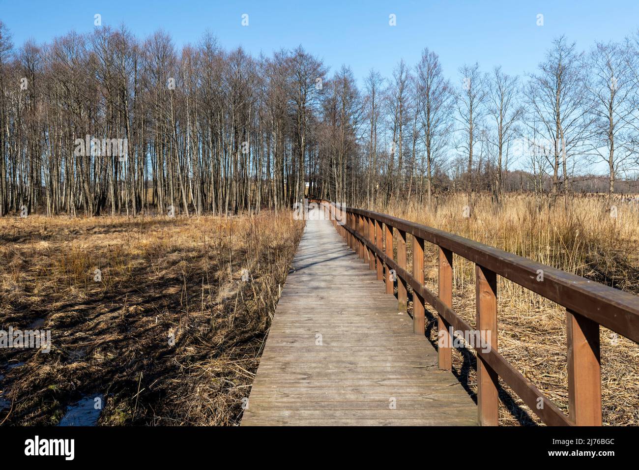 Jetty at lake wigry hi-res stock photography and images - Alamy