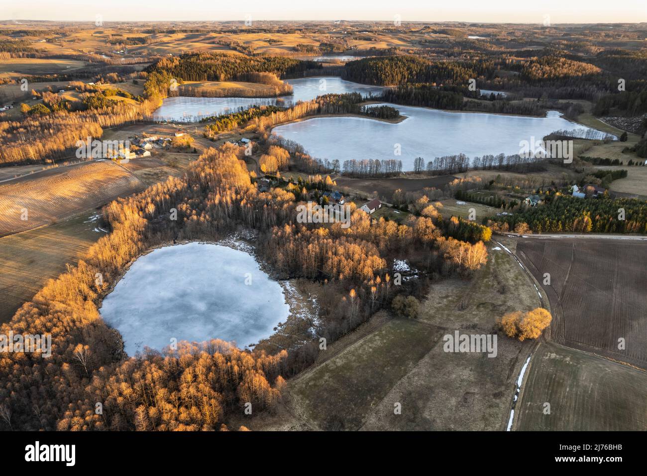 Europe, Poland, Podlaskie Voivodeship, Suwalskie, Suwalszczyzna Region ...
