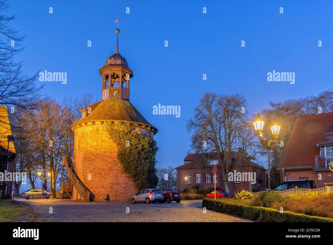 View of the lauenburg castle tower hi-res stock photography and images - Alamy