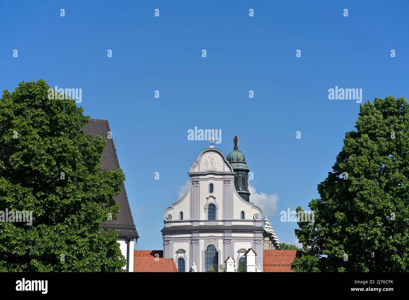 Germany, Bavaria, Upper Bavaria, Altötting, Basilica St. Anna ...