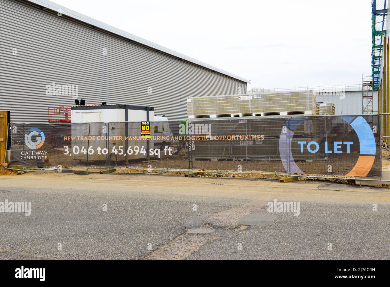 General view of Commercial business site by Oakmont construction Stock ...