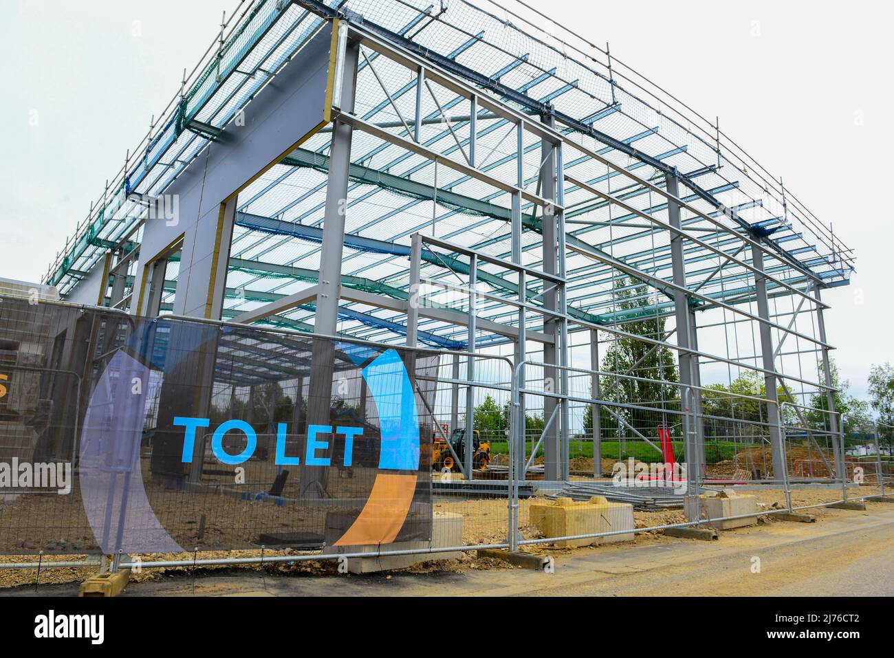 General view of Commercial business site by Oakmont construction Stock ...