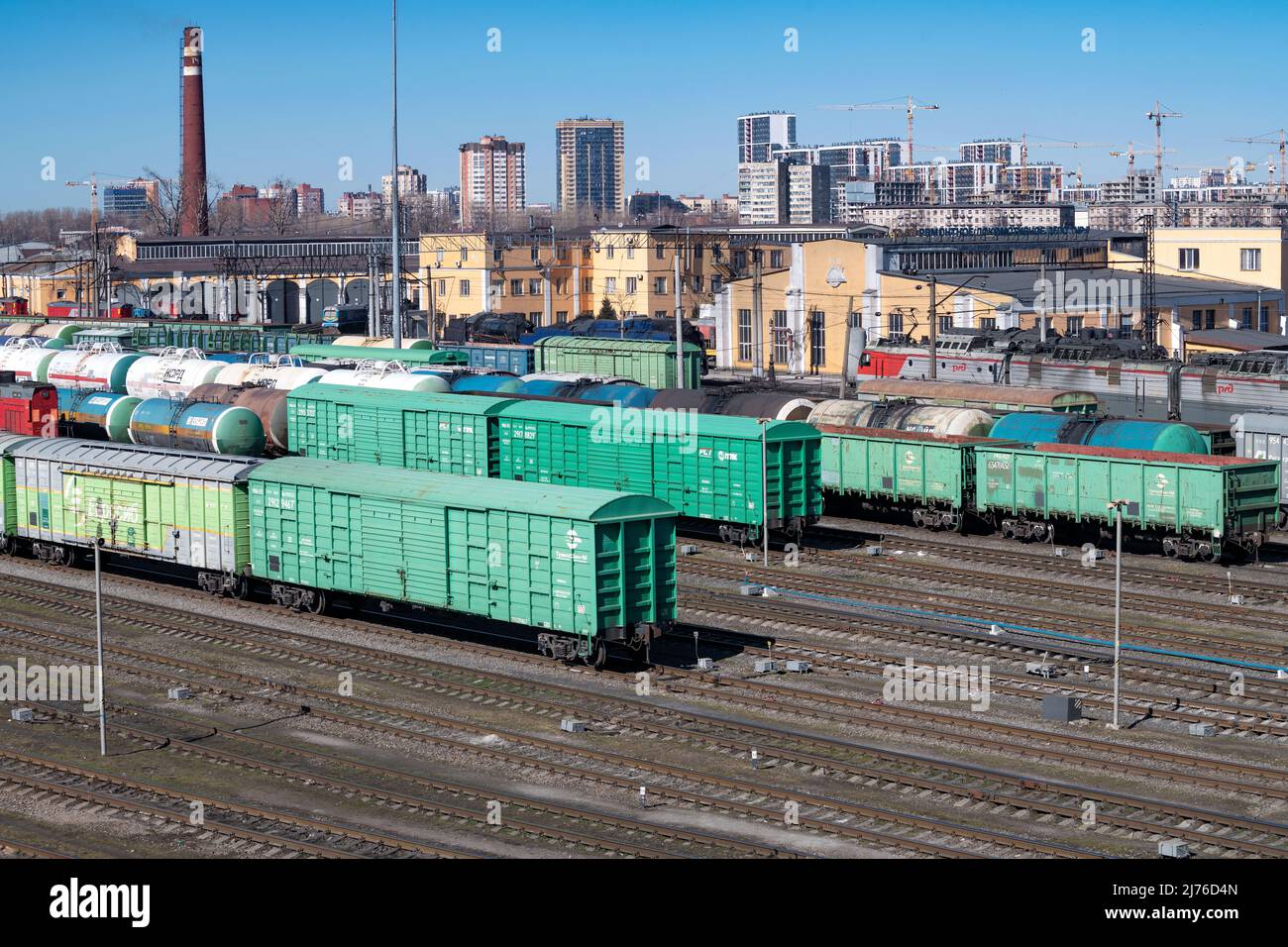 Railway sorting station hi-res stock photography and images - Alamy