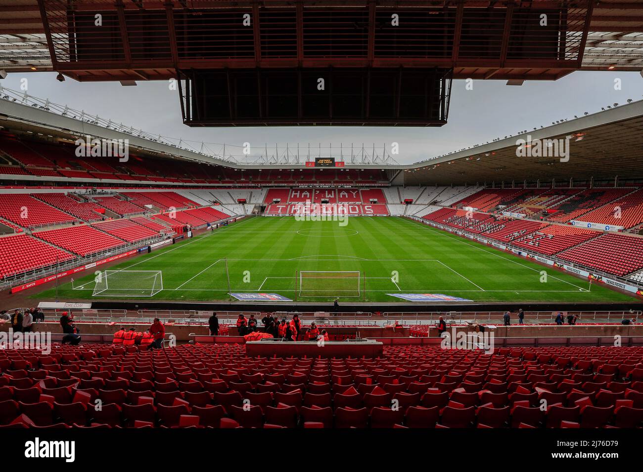 General view inside The Stadium of Light ahead of tonight's game in ...