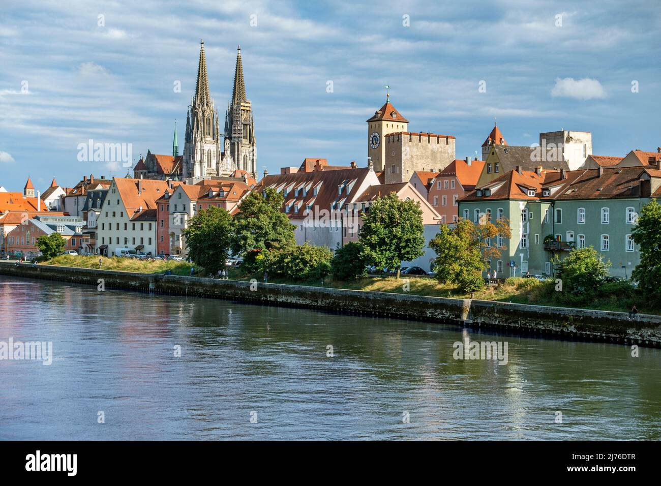 Riverside town tower hi-res stock photography and images - Alamy