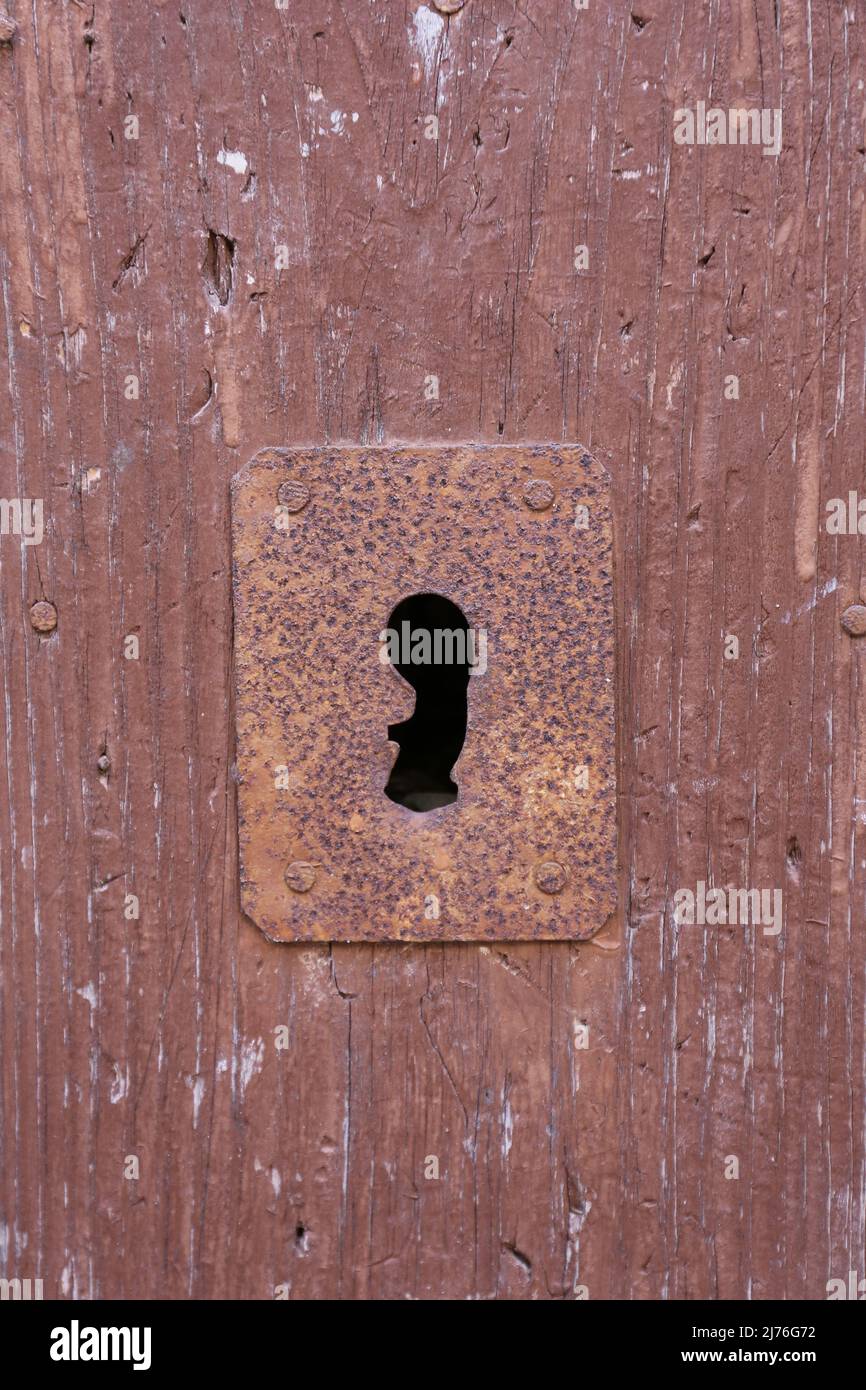 keyhole / door Stock Photo - Alamy