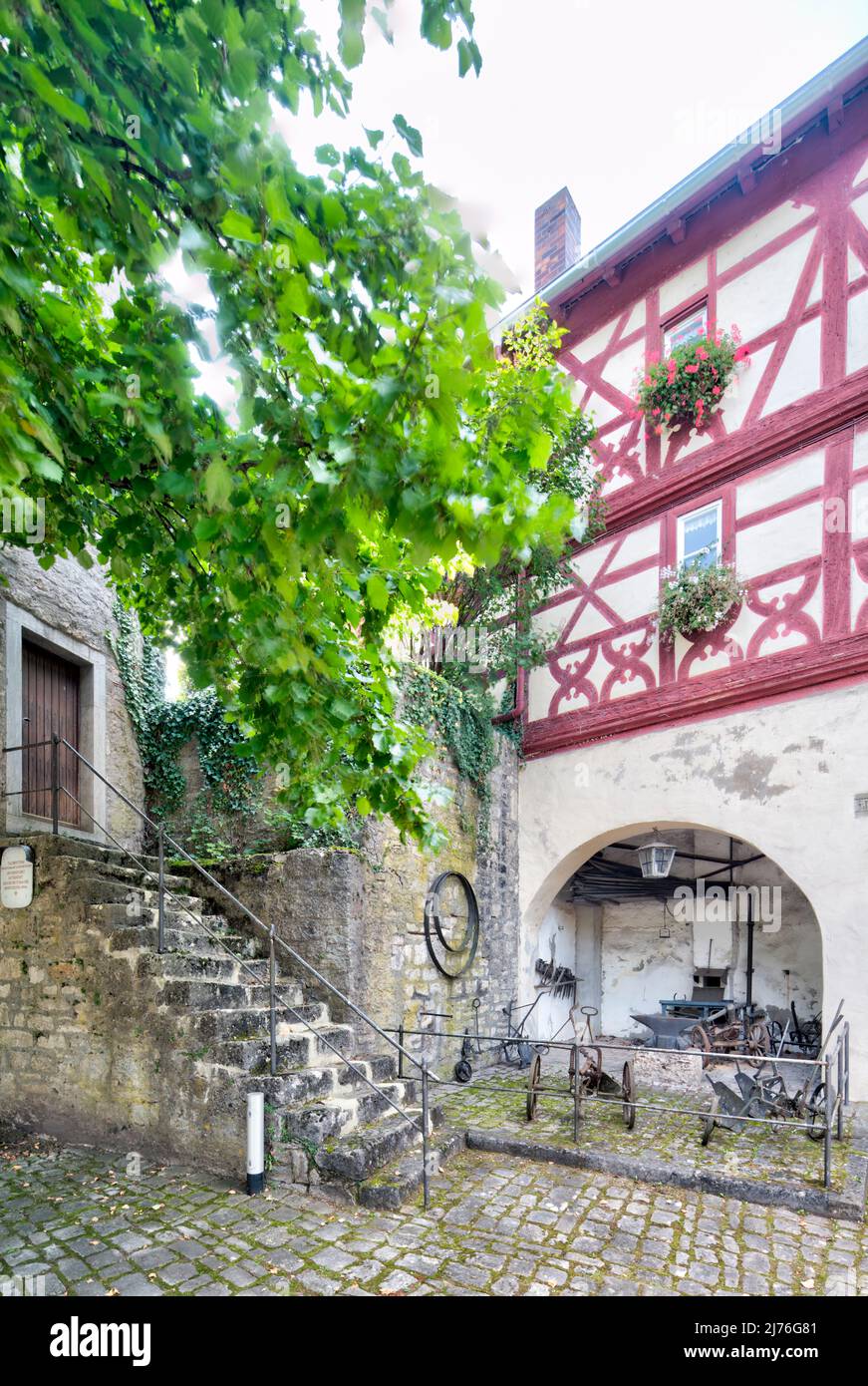 Exhibition, equipment from forge and agriculture, lower gate, pigeon ...