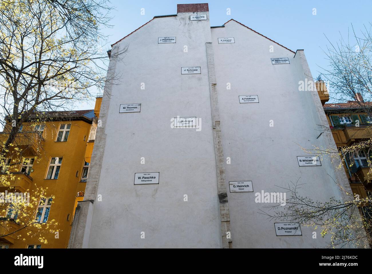 Berlin, Mitte, Scheunenviertel, Große Hamburger Straße 15/16, "The ...