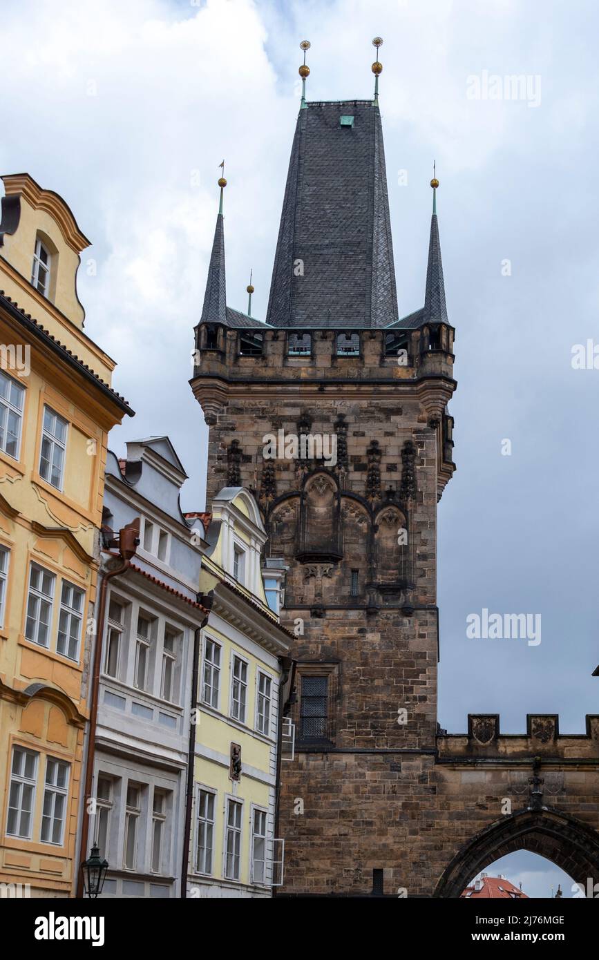 Lesser town tower hi-res stock photography and images - Alamy