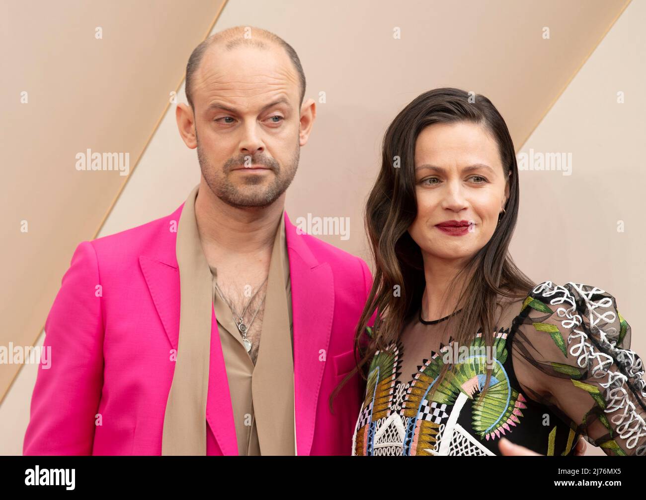 Harry Hadden-Paton and Rebecca Night attend the world premiere of ...