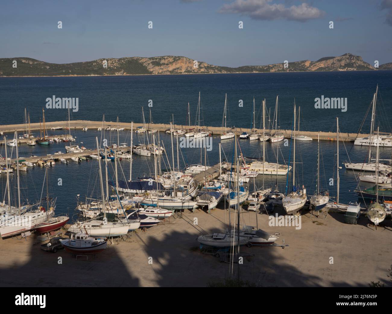 Views of the harbour of Pylos, historically also known as Navarino ...