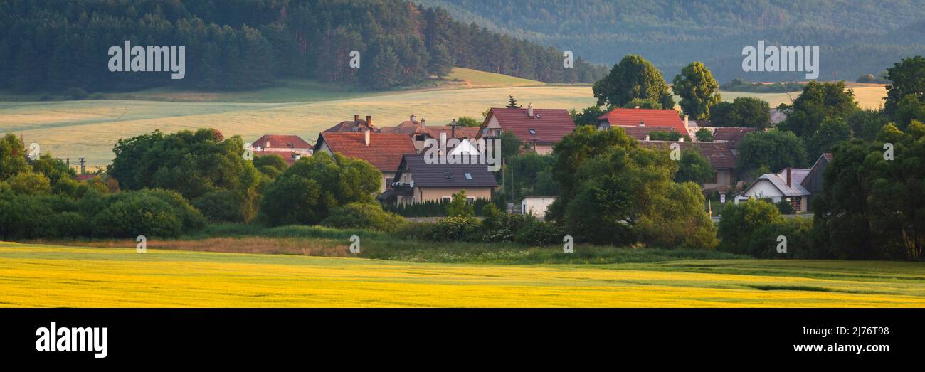 Ondrasova village in northern Slovakia Stock Photo - Alamy