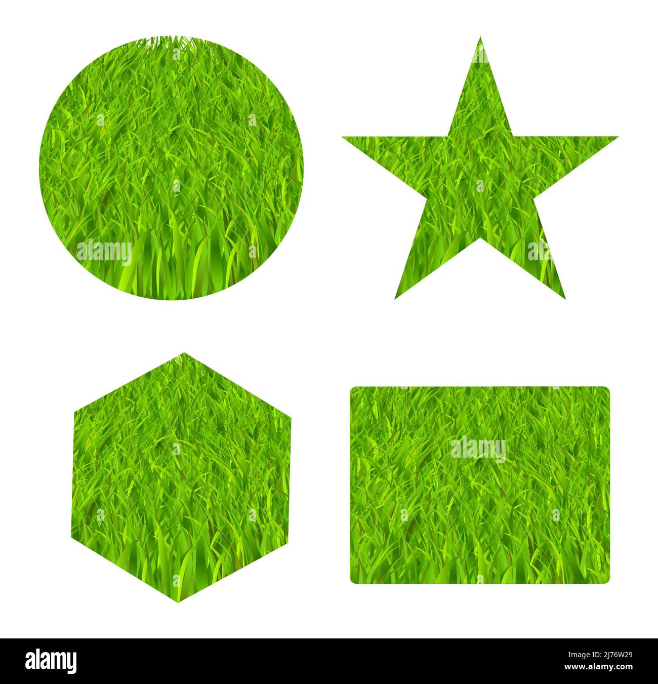 Grass field green texture Stock Vector Images - Alamy