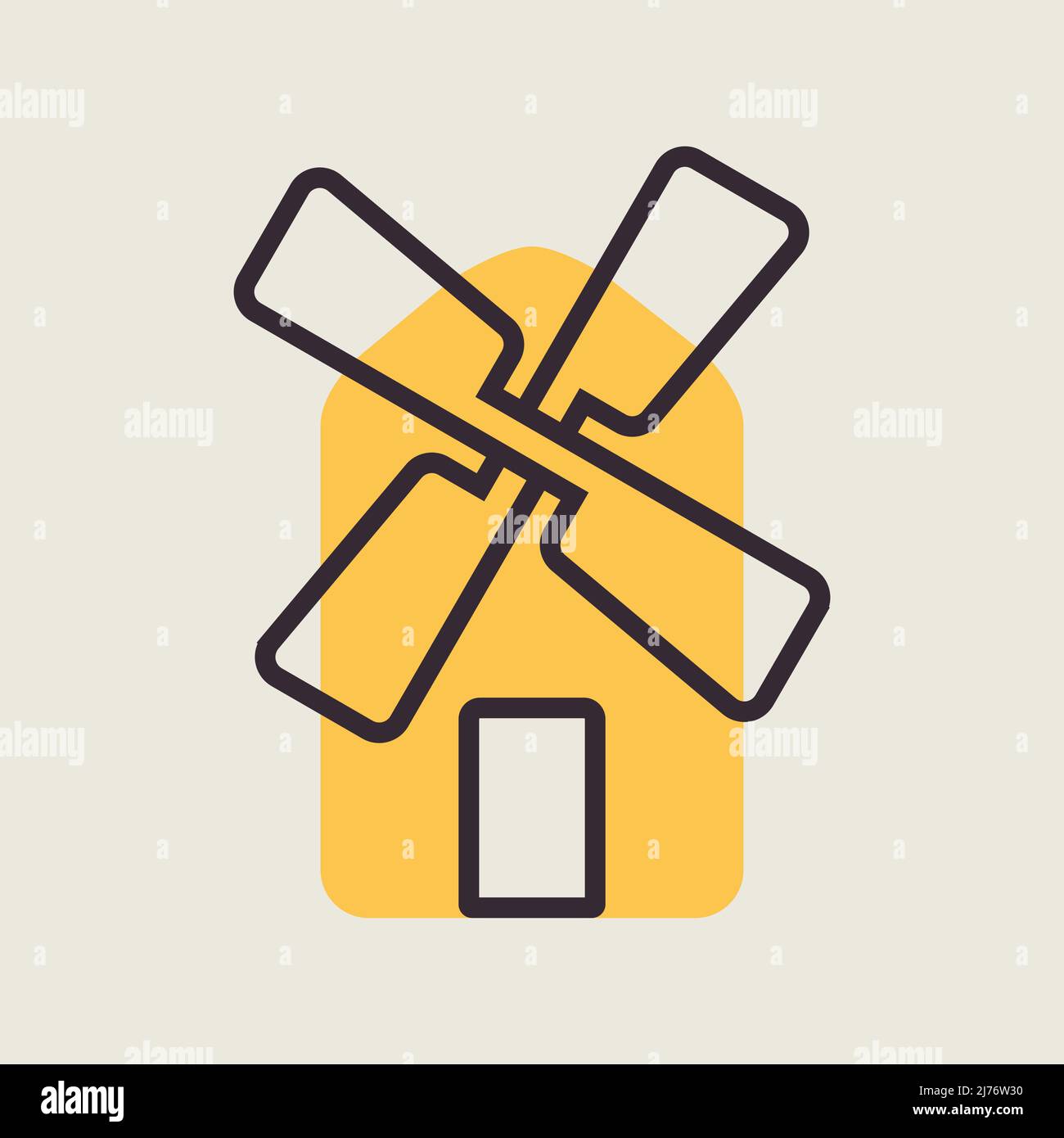 Windmill graph Stock Vector Images - Alamy