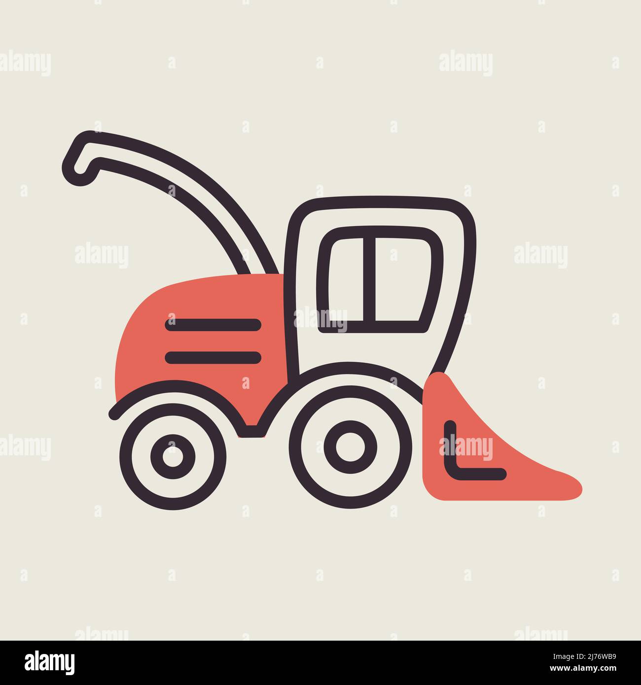 Harvester logo Stock Vector Images - Alamy