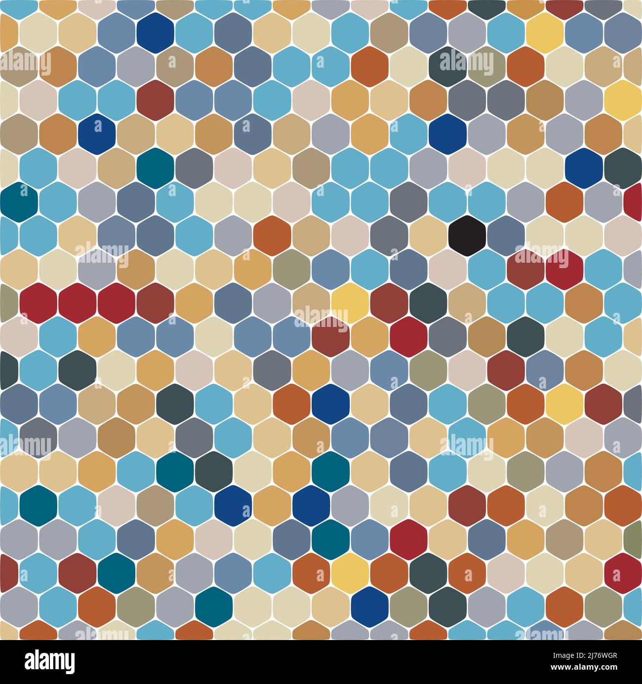 Blue and gold tiles Stock Vector Images - Alamy