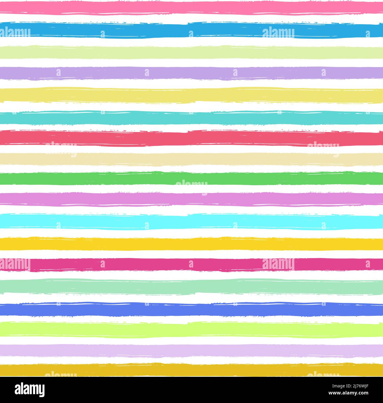Colorful Horizontal Stripes Background