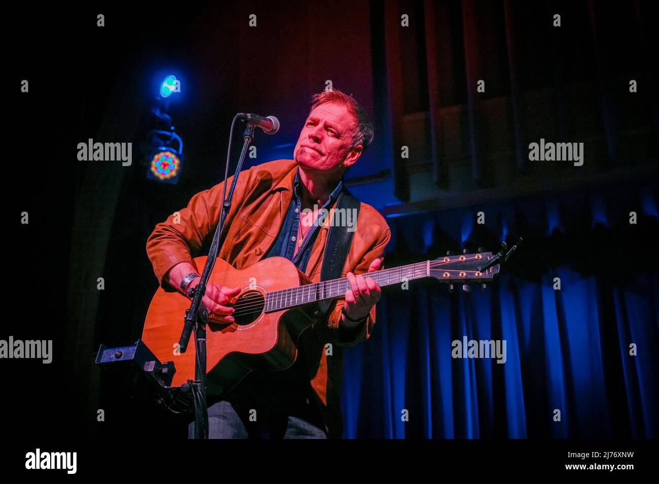Welsh singer, songwriter, Martyn Joseph in concert Stock Photo - Alamy