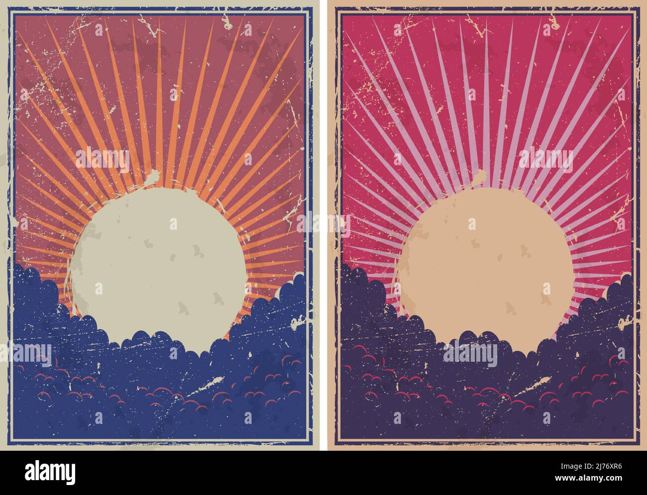 Sunburst design frame Stock Vector Images - Alamy