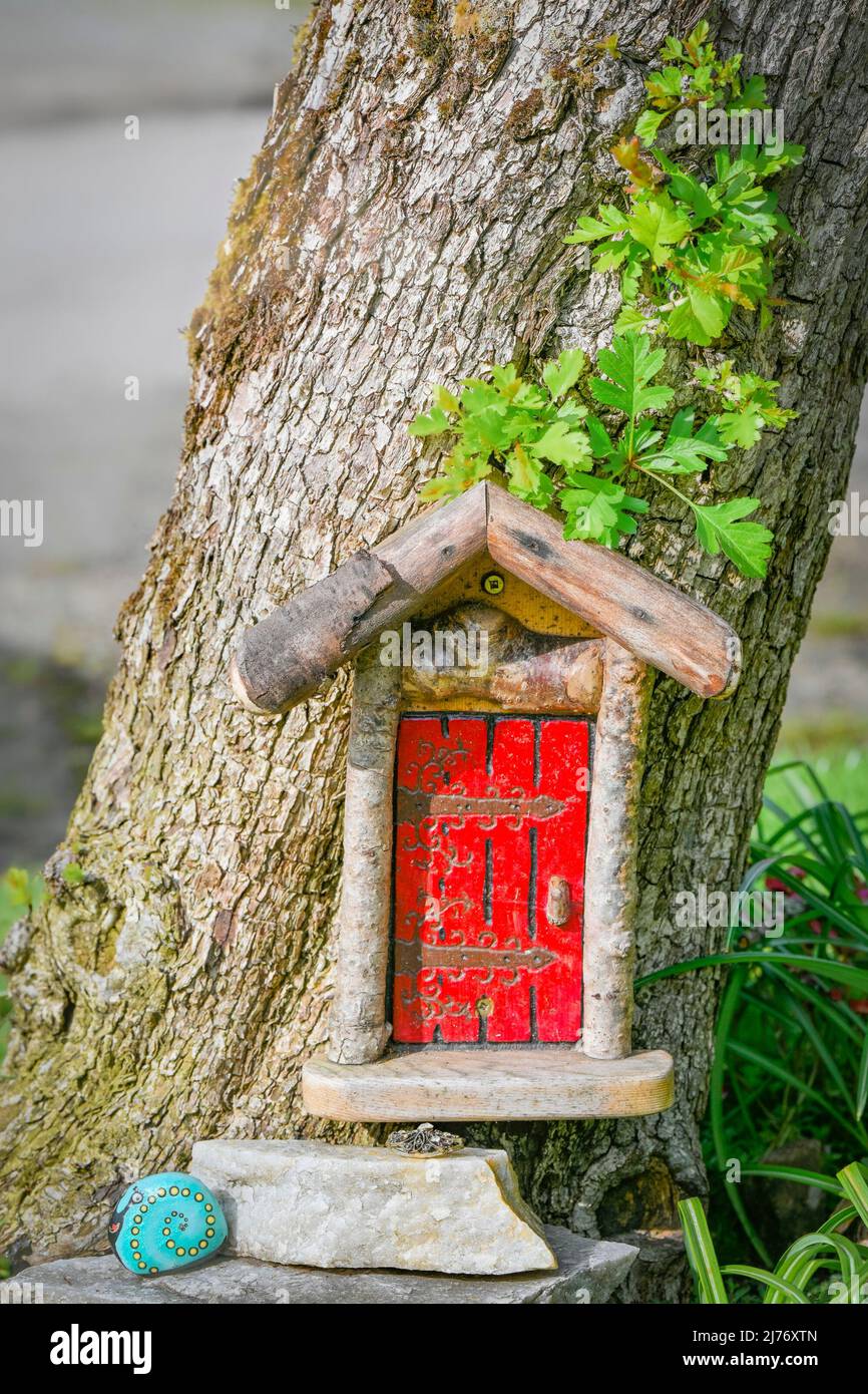 Door on tree hi-res stock photography and images - Alamy